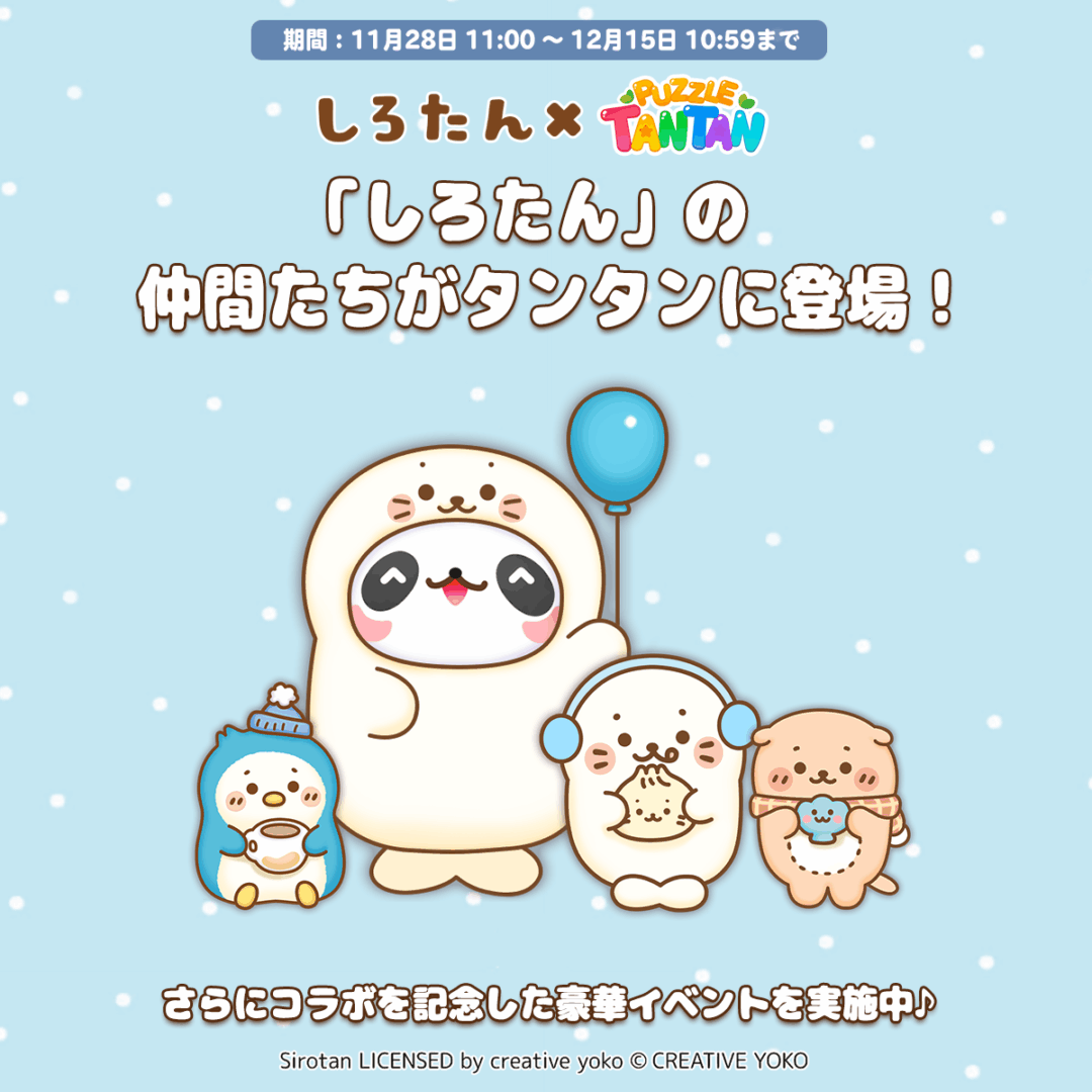 PRIROLL から しろたんのクリスマスケーキが登場！ - しろたん 公式サイト / SIROTAN Official site | クリエイティブヨーコ